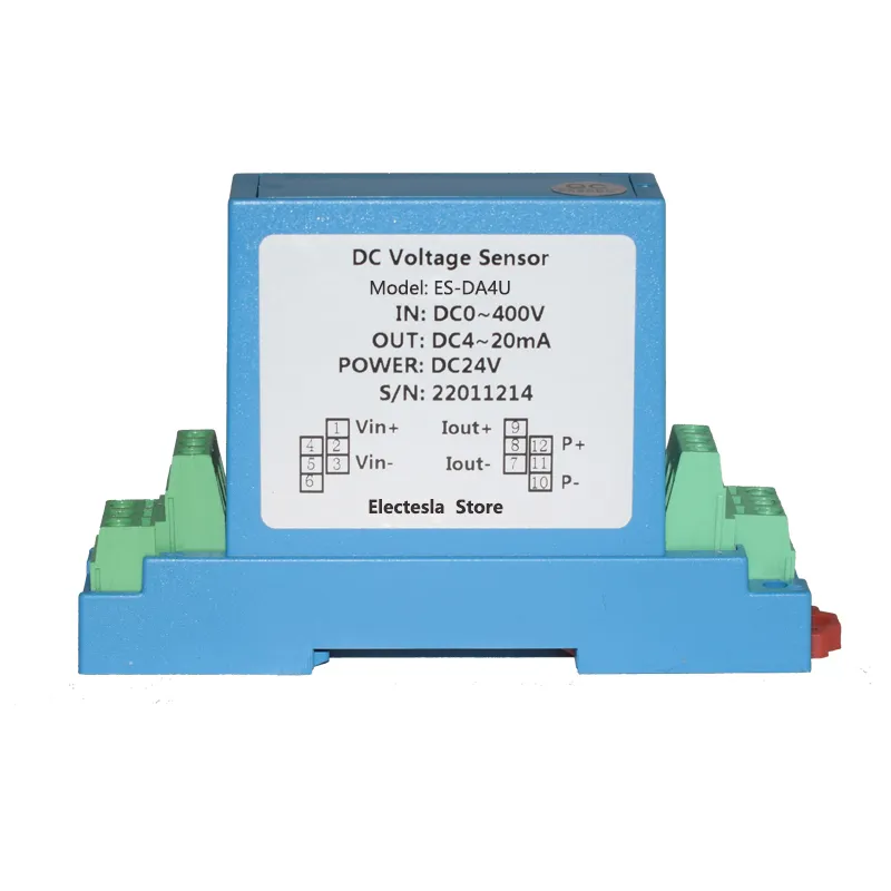 DC Voltage Transducer Transmitter: 220V 465V Input, 4 20mA/0 10V Output ...