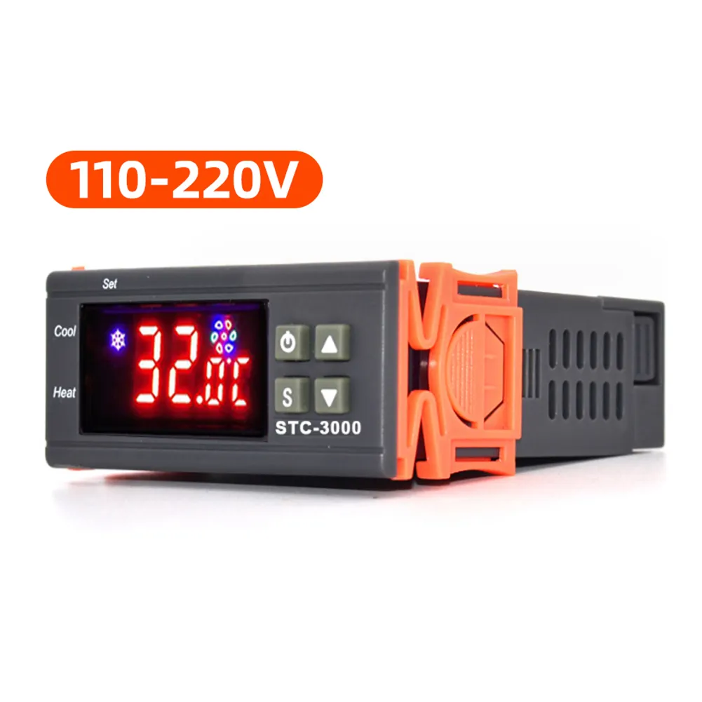 DHgate.com:STC-3000 Microcomputer Incubator Thermoregulator Thermostat Control Relay Switch ...