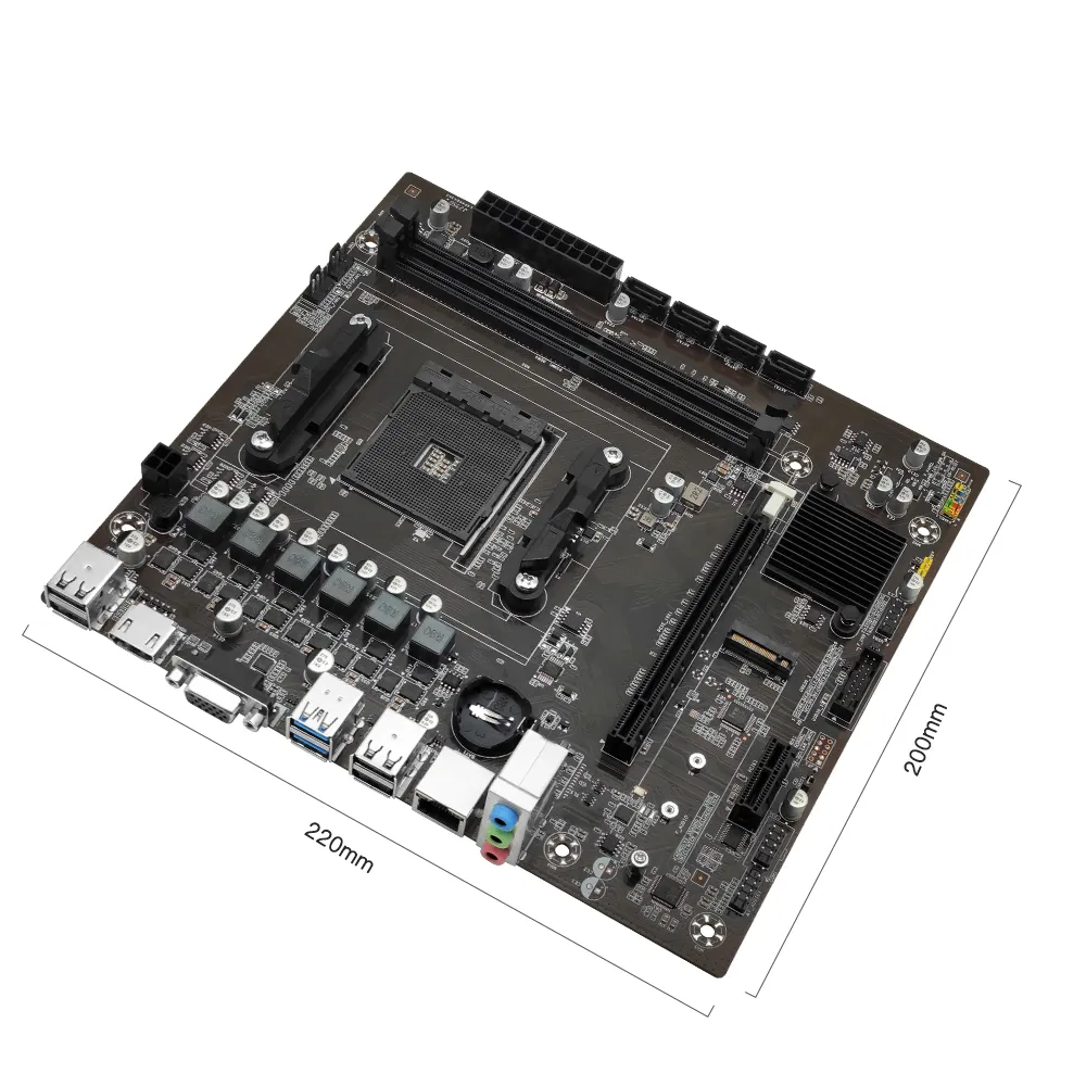 AMD Ryzen Motherboards: Machinis B450 AM4 CPU, DDR4 RAM, M.2 NVME, M ...