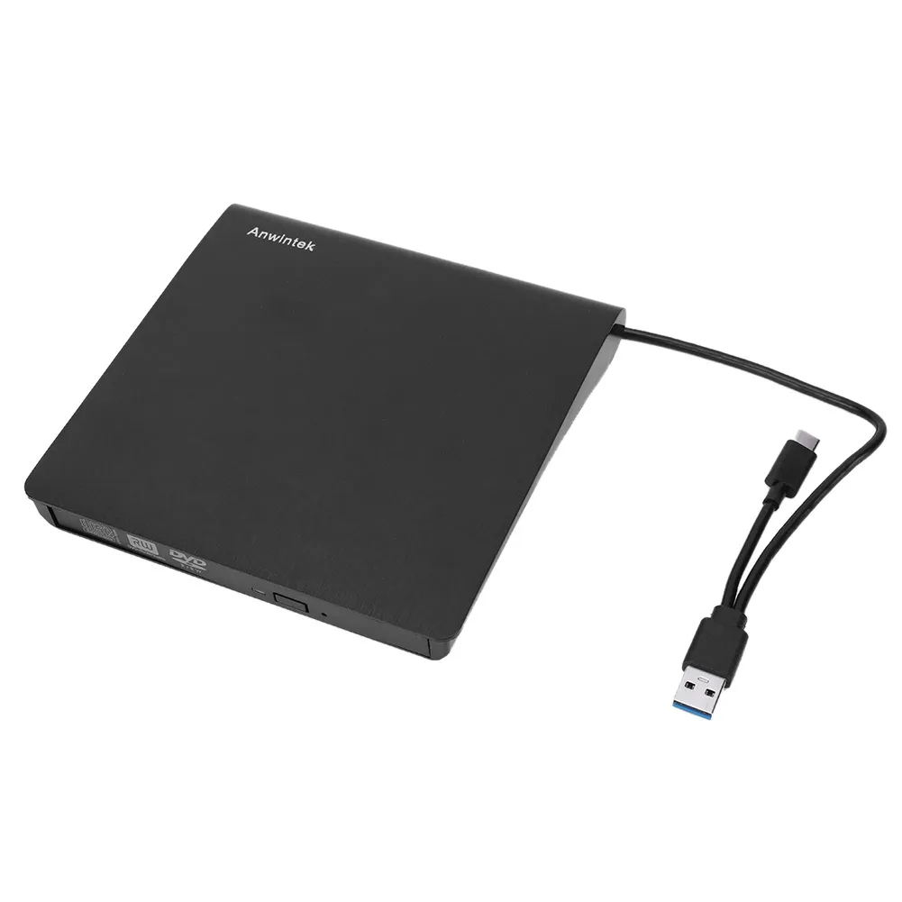 DHgate.com:USB-C Portable Slim External CD-ROM Reader/Writer Drive w ...