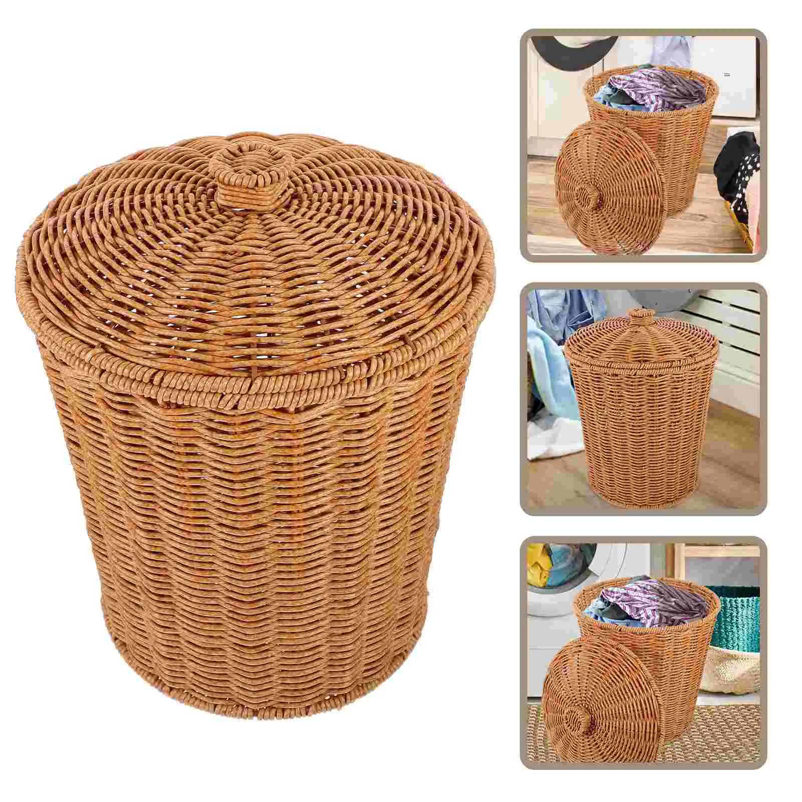 DHgate.com:Seagrass Wicker Laundry Hamper, White Woven Rattan Storage ...