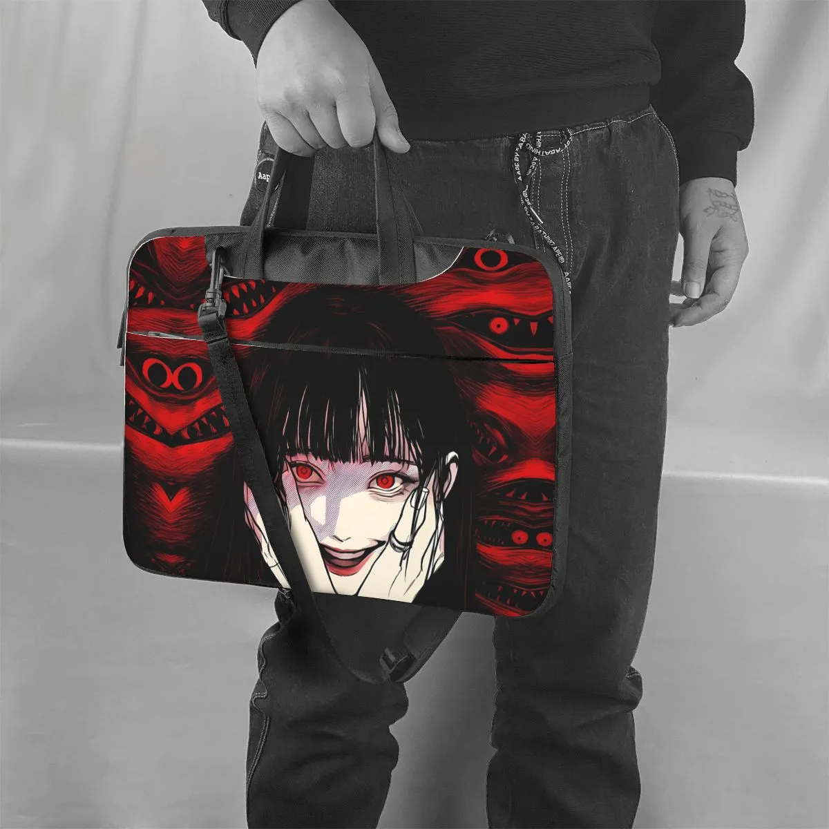 DHgate.com:Anime Uzumaki Junji It Ctue Waterproof Laptop Bag Sleeve, 13 ...