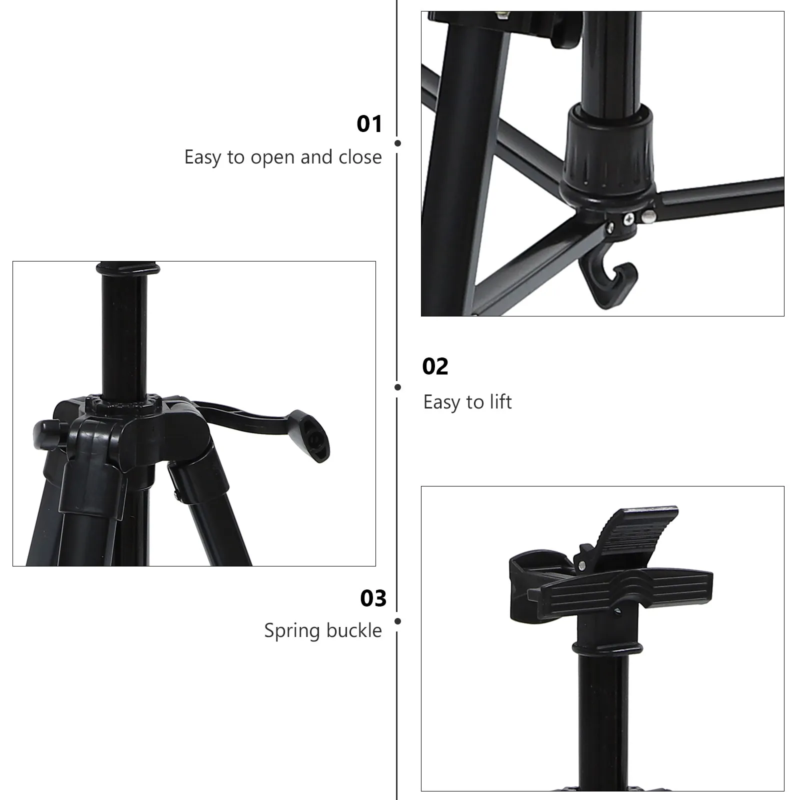 DHgate.com:Aluminum Alloy Folding Easel: Portable Sketching Display ...