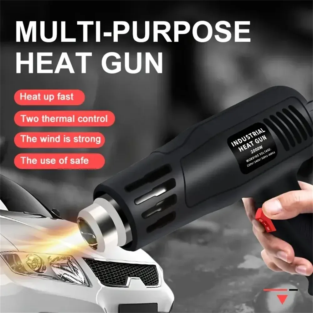 DHgate.com:2000W Temperature Control Electric Heat Gun Industrial Hot ...