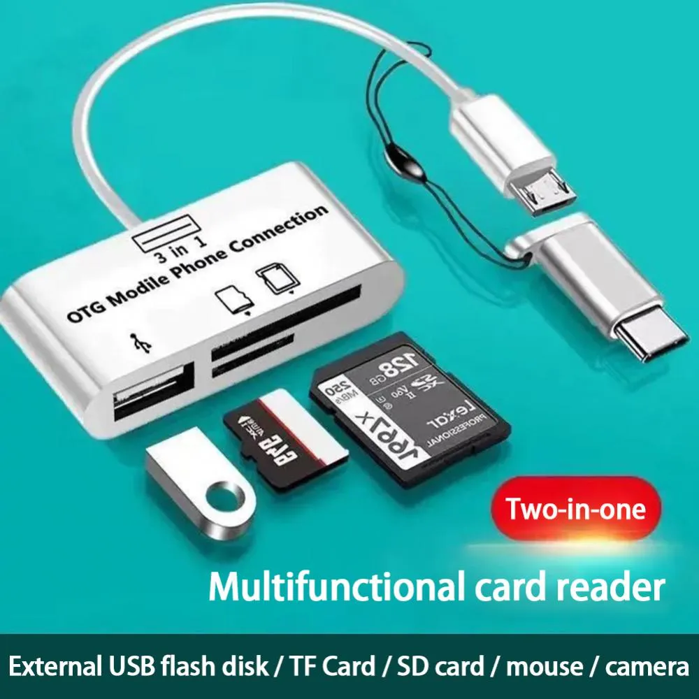 2024Type-C USB TF Card Reader, OTG High-Speed Micro SD Memory Card ...