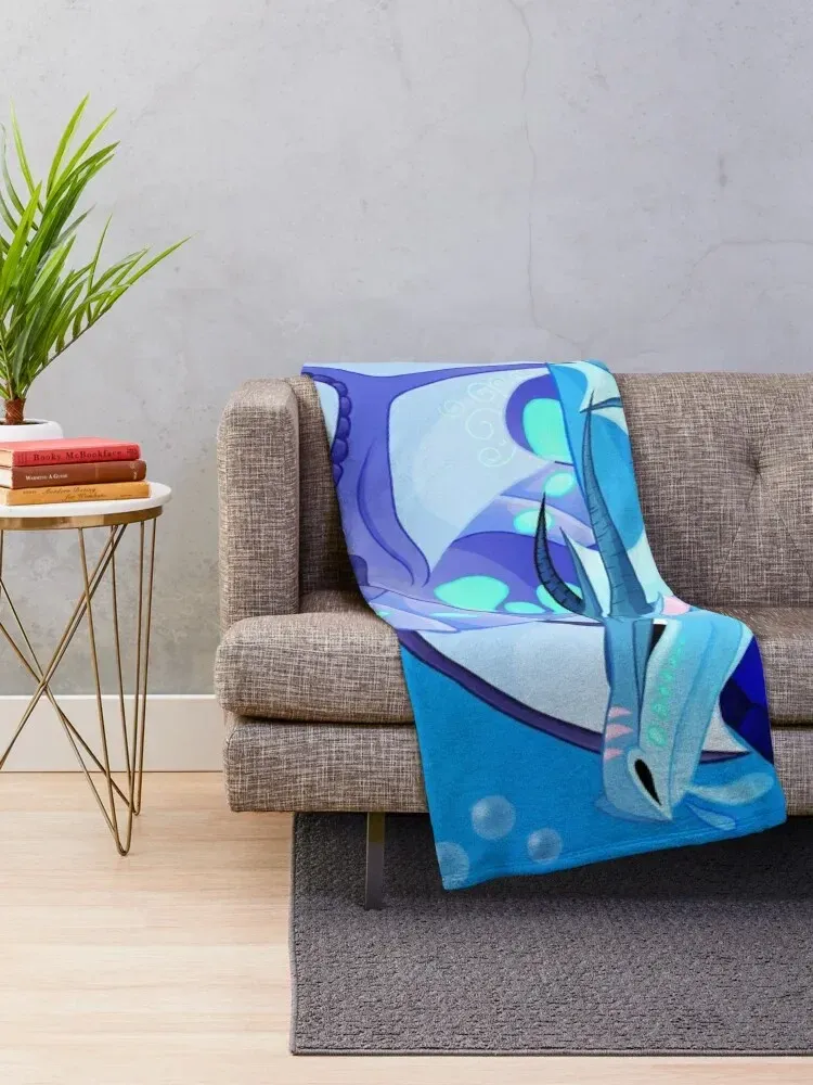 Wings Of Fire 2024: Tsunami & Riptide Summer Throw Blanket For Sofa And ...