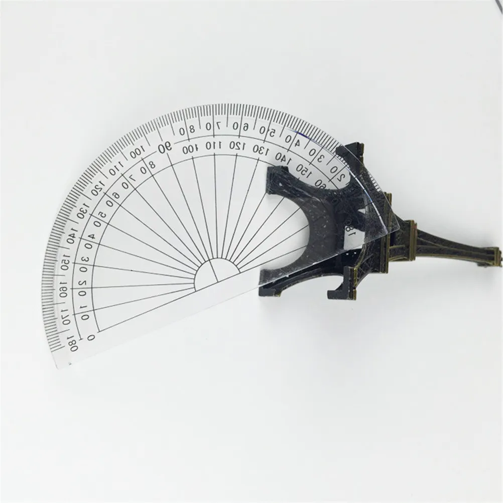 DHgate.com:Inch & Metric Transparent Plastic Protractor with 10cm Ruler ...