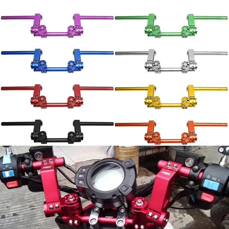 CNC Adjustable Aluminum Handlebar System for 7/8'' Motorcycles, Dirt ...