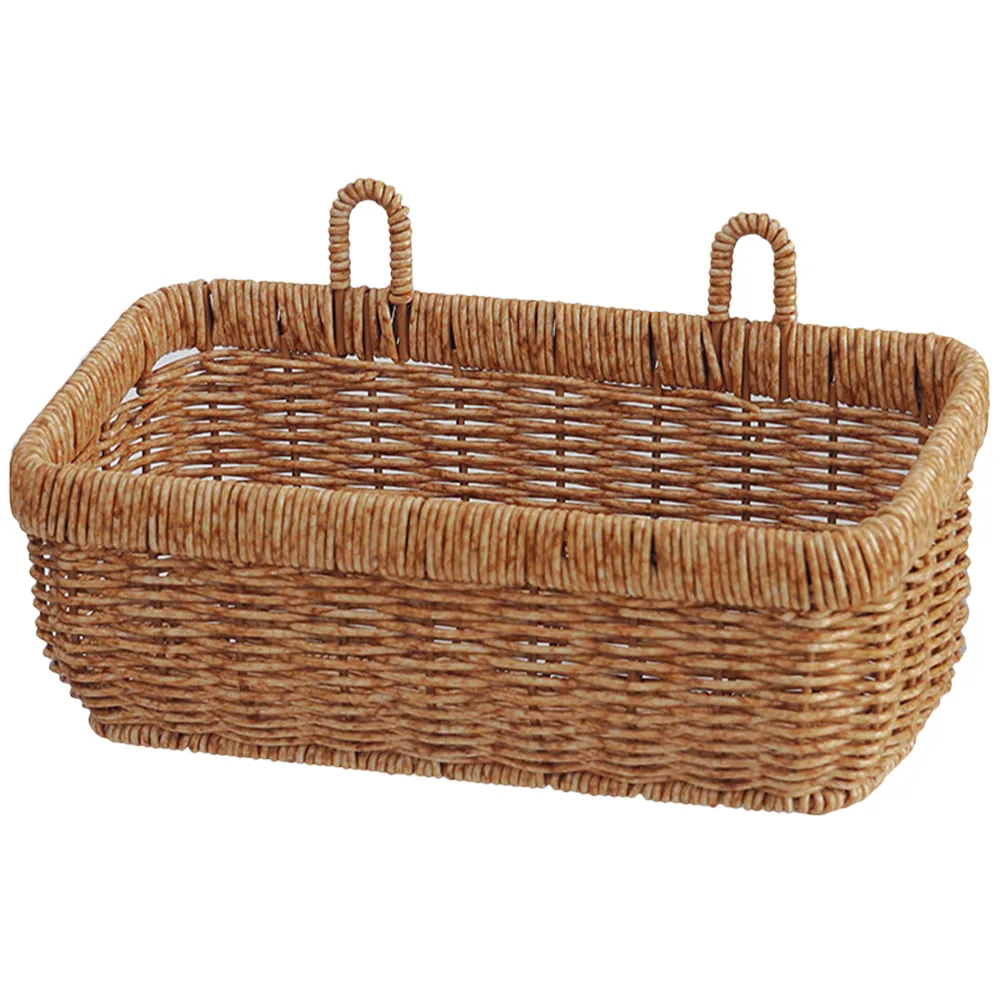DHgate.com:Wicker Wall Basket for Storage, Woven Rattan Hanging Basket ...