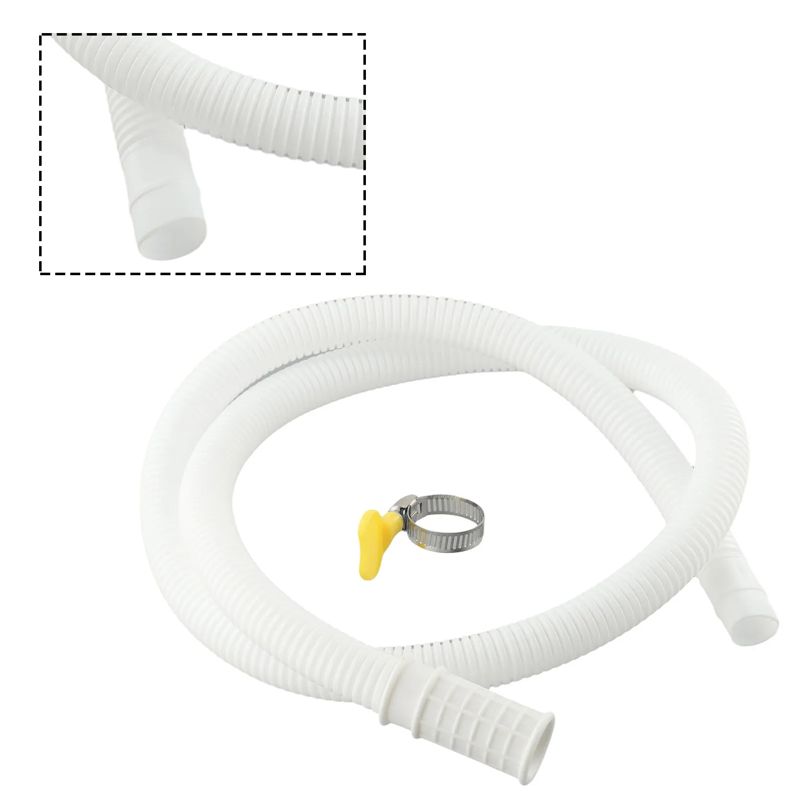 Universal 17mm Portable Replacement Drain Hose for Washing Machines ...