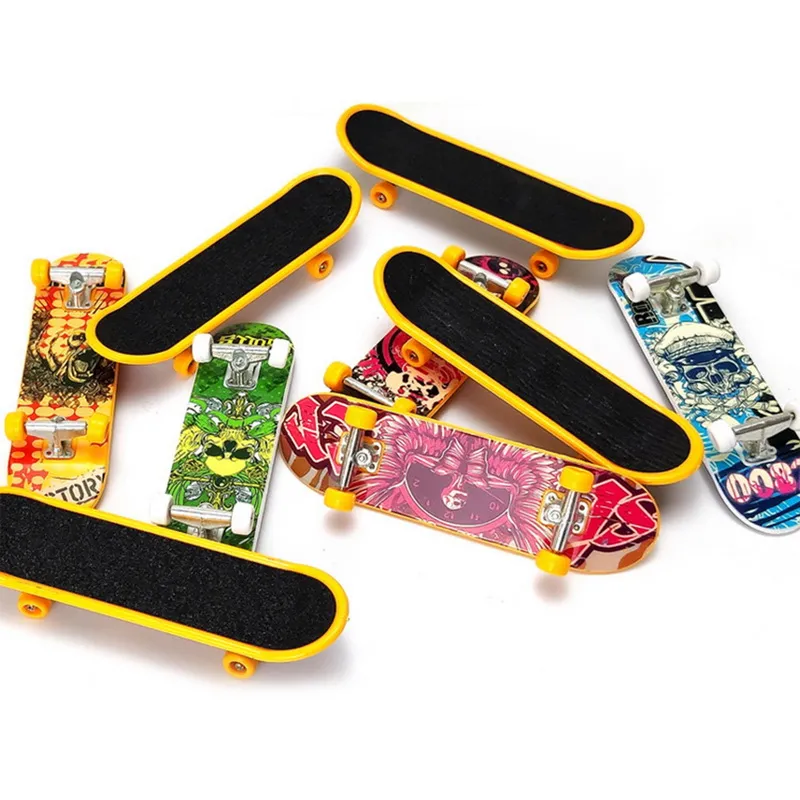 DHgate.com:Vivid Plastic Mini Fingerboards with Printed Designs - Set ...