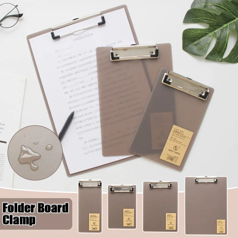 A4/A5/A6 Clipboard Folder - Multicolor Card Holder Notepad Menu Display ...