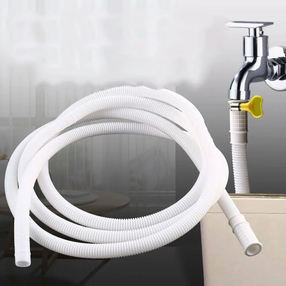 2-PackUpgraded Extendable Washing Machine Inlet Pipe, Reinforced ...