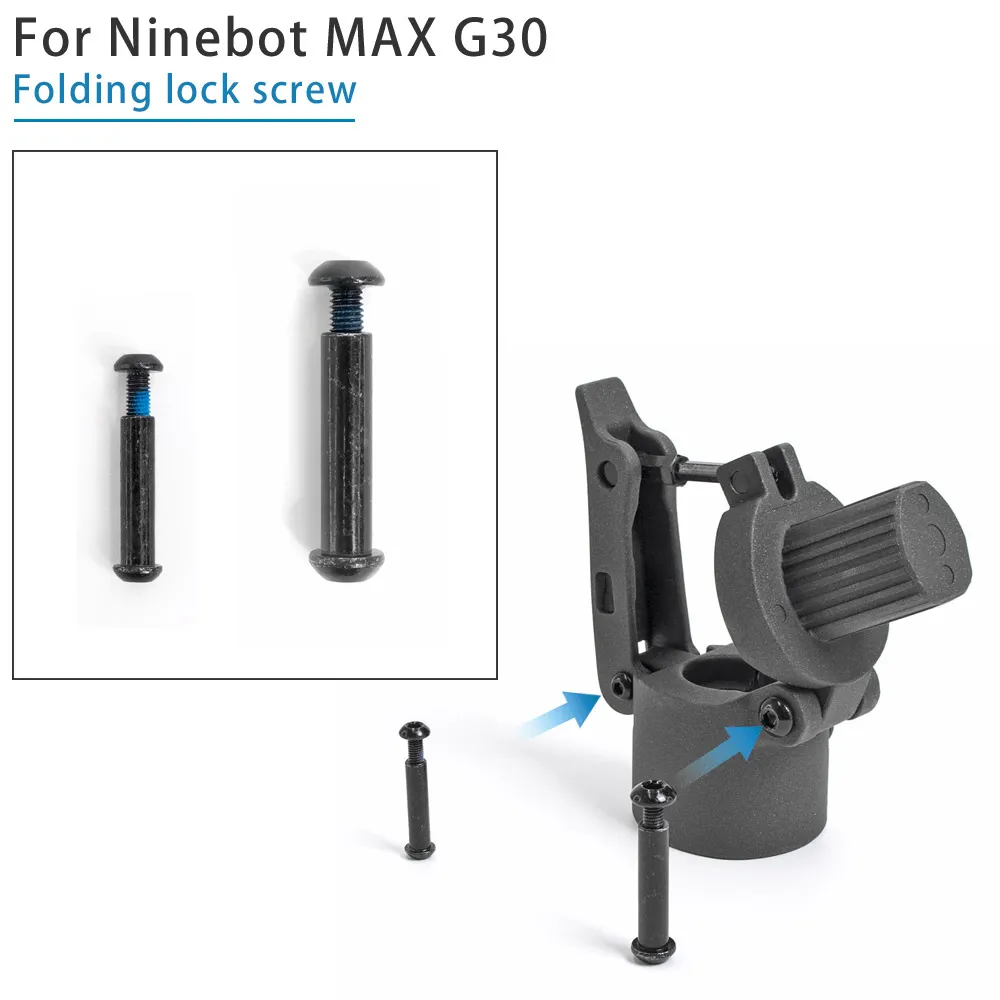 Folding Lock Screws for Ninebot MAX G30 G30D e-Scooter, Fixed Base ...