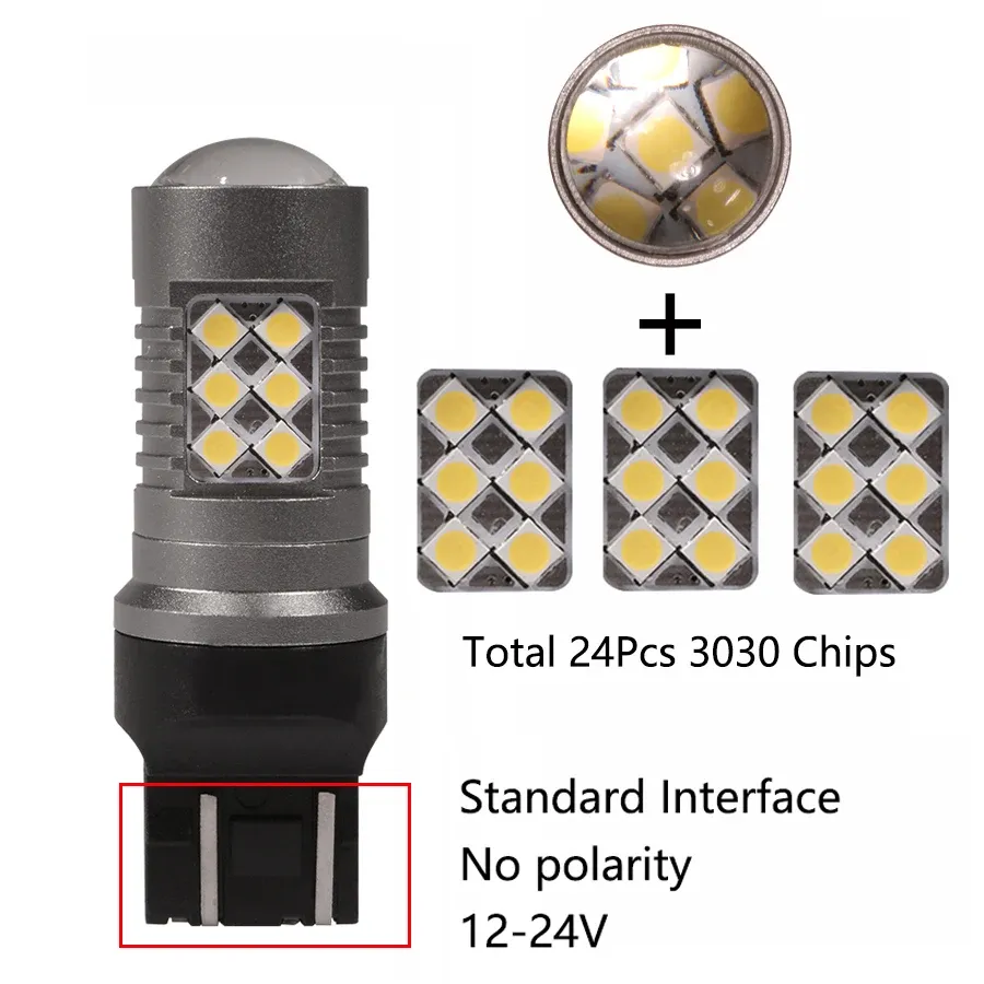 7443 Bulb Led T20 LED Bulbs - High Quality W21/5W Auto DRL Lamp for ...