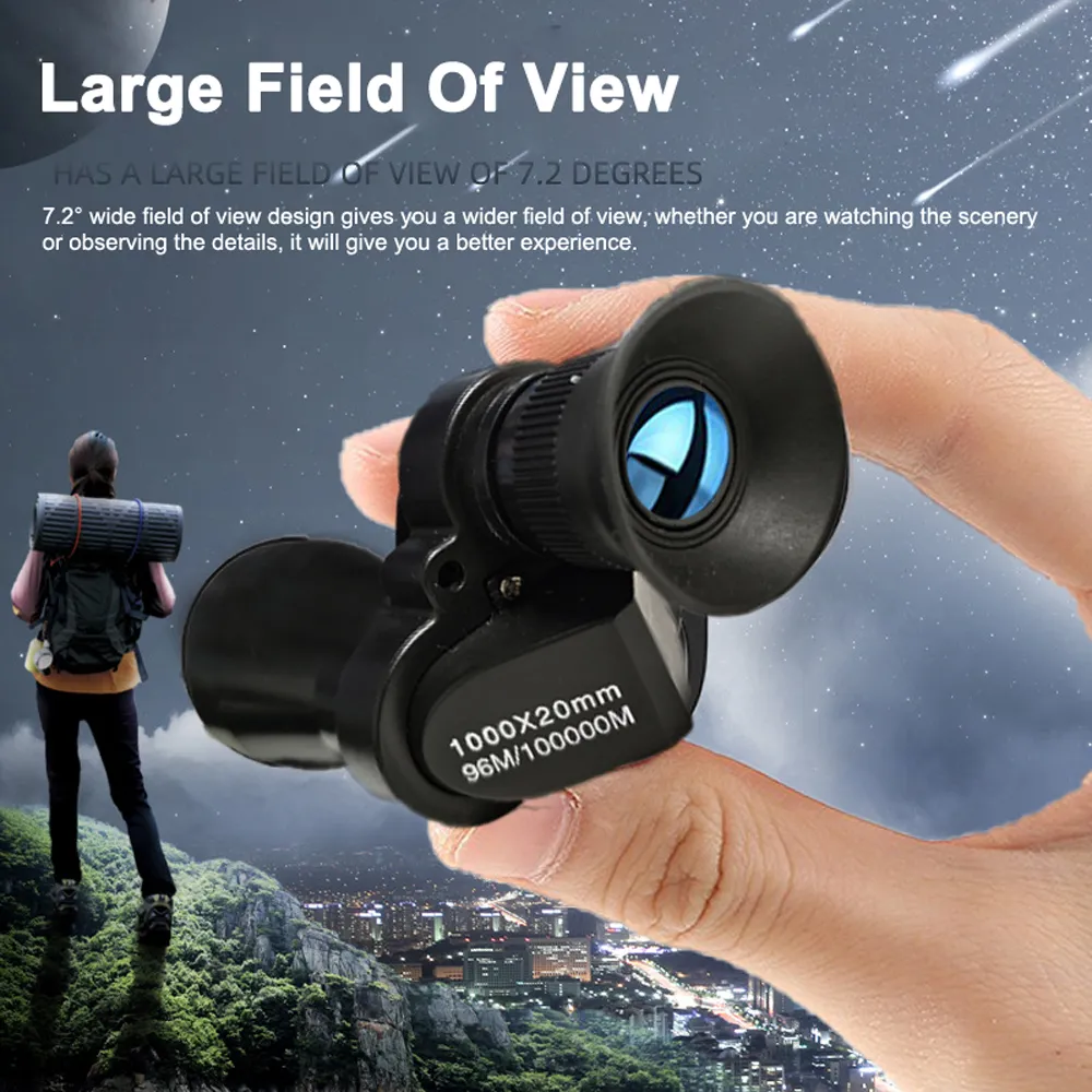 DHgate.com:Mini Pocket Monocular Telescope: BAK4 Prism, FMC Green ...