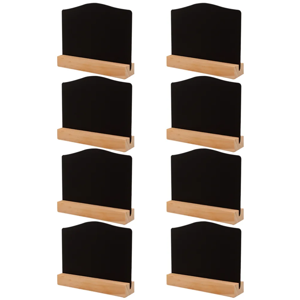 Erasable Desktop Chalk Board Mini Double-Sided Blackboards Message ...