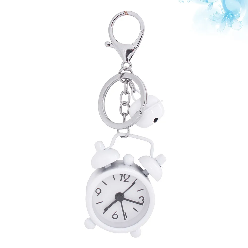 Mini Pocket Clock Keychain Novelty Alarm Clock Pendant For Handbags ...
