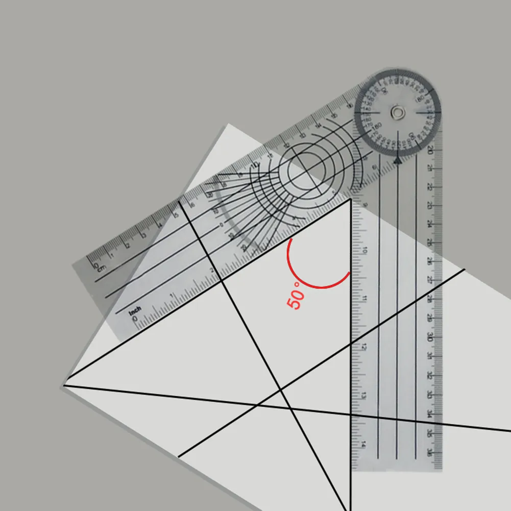 Professional 360 Degree Angle Ruler For Precise Elbows And Knees Wear ...