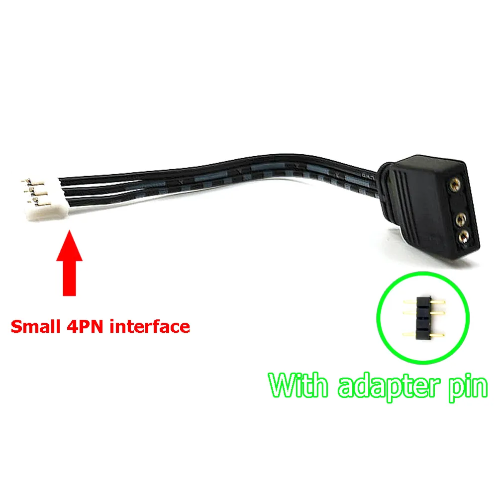 DHgate.com:5V 3-Pin to 6-pin/4-pin ARGB Controller Cable - Mini Control ...