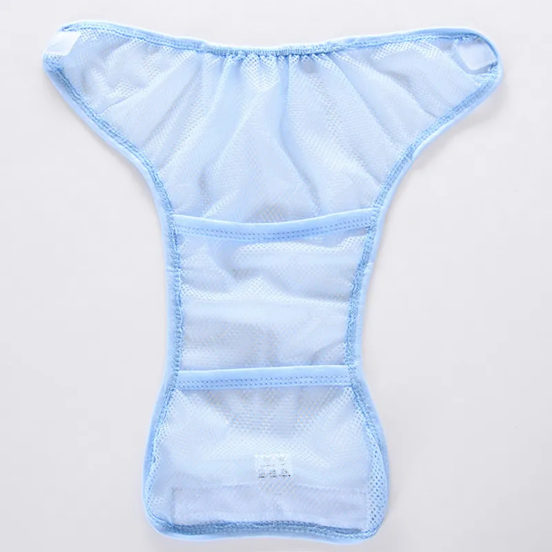 Washable Waterproof Baby Diapers - Pack of 2, Reusable Cloth Diapers ...