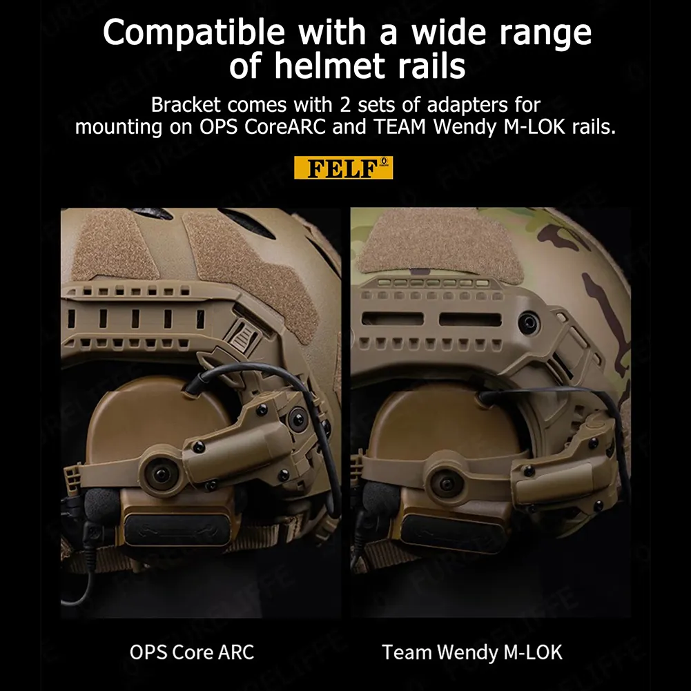 Helmet Adapter Holder - Durable Material, Secure Fit, Helmet Headset ...