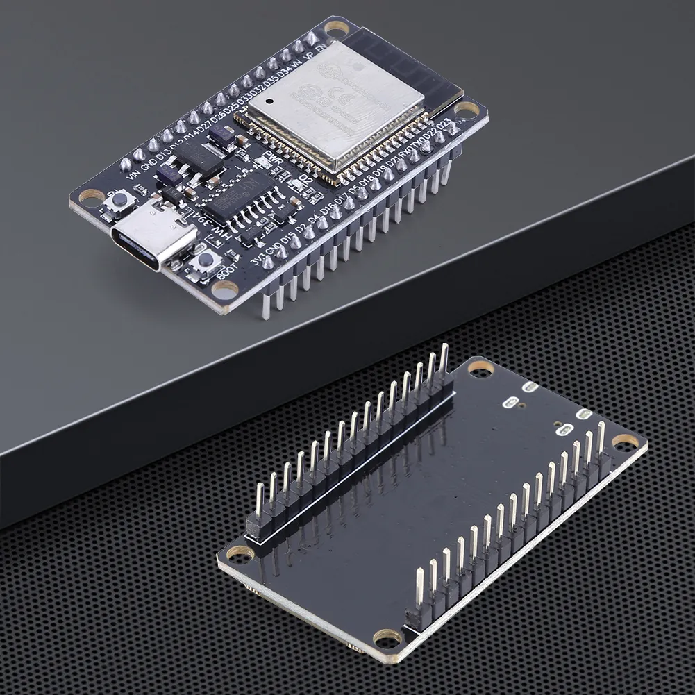 ESP-WROOM-32 and ESP32-S CH340C Bluetooth fpga board with Nodemcu Bluetooth Module and Type C ...
