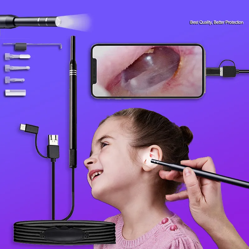 DHgate.com:2024 Mini Camera Ear Cleaner Endoscope - Micro USB ...