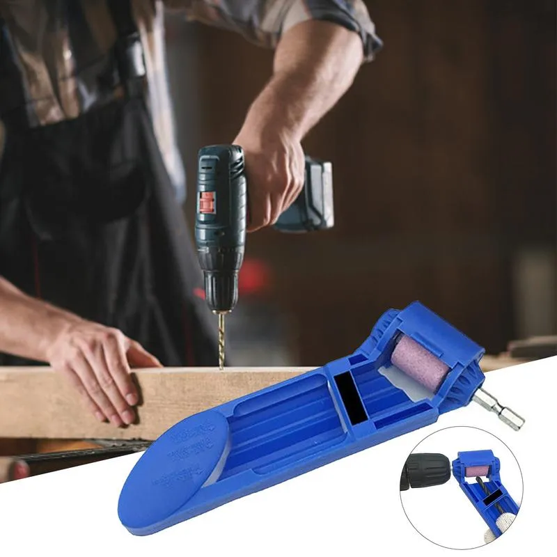 Twist drill bit sharpener store