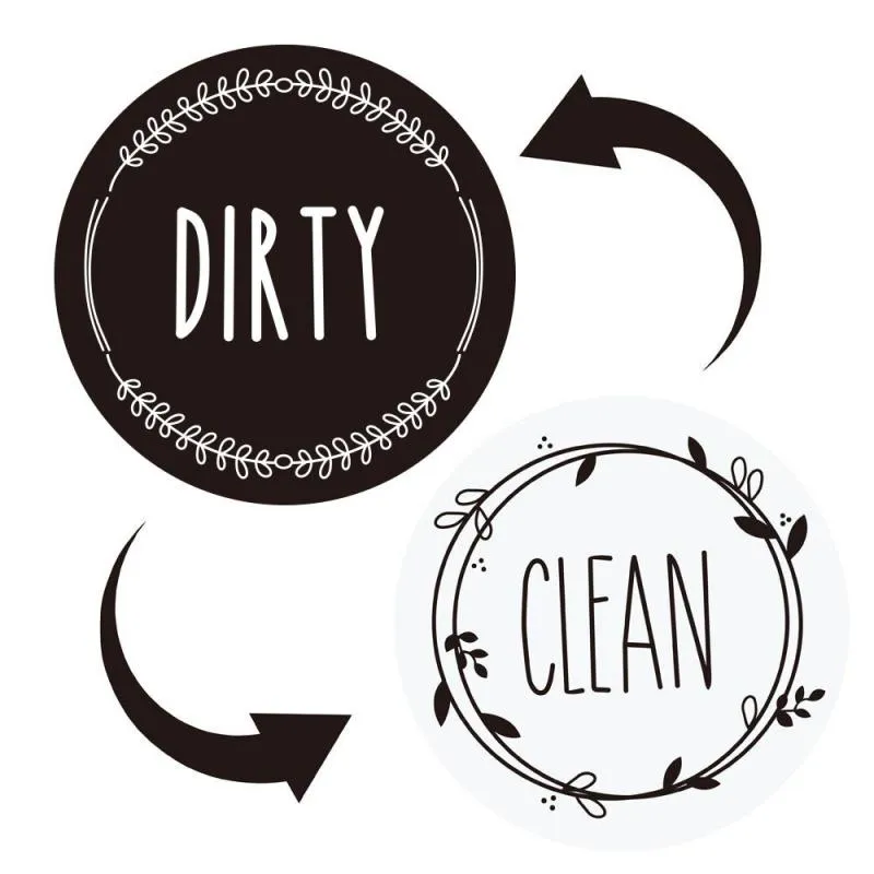 Magnetic Fridge Stickers: Clean & Dirty Dishwasher... From Ddmyjul, $41 ...