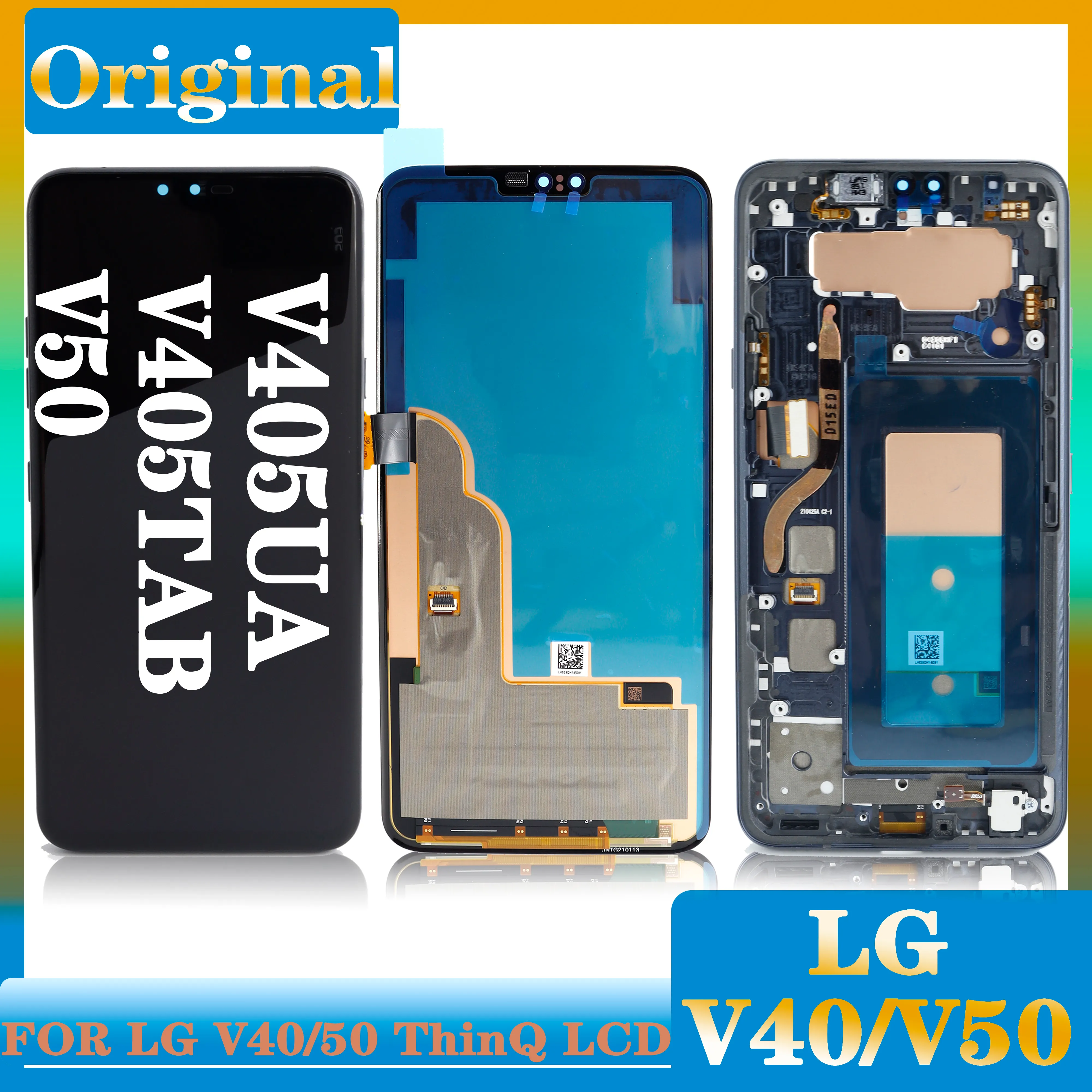 LG V50 ThinQ 5G 6.4 AMOLED LCD Display Replacement Touch Screen ...