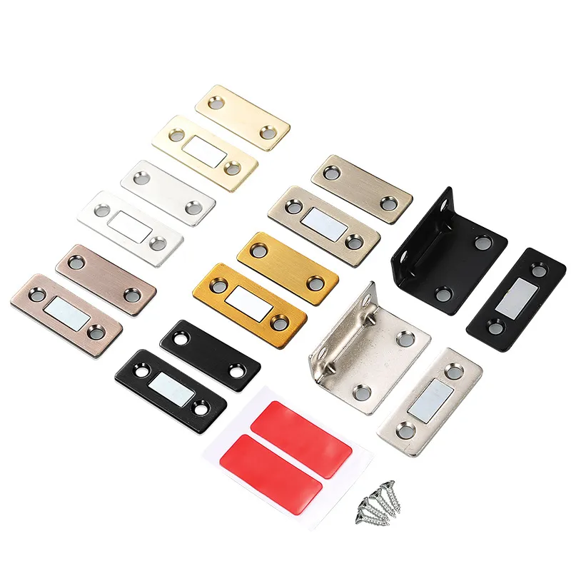 Magnetic Cabinet Catches, Stainless Steel Strong Adhesive Door Closers ...