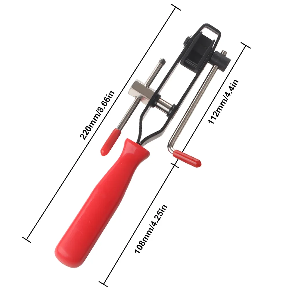 Adjustable CV Boot Clamps Pliers Steel Rubber Ear Clamps for Small and ...