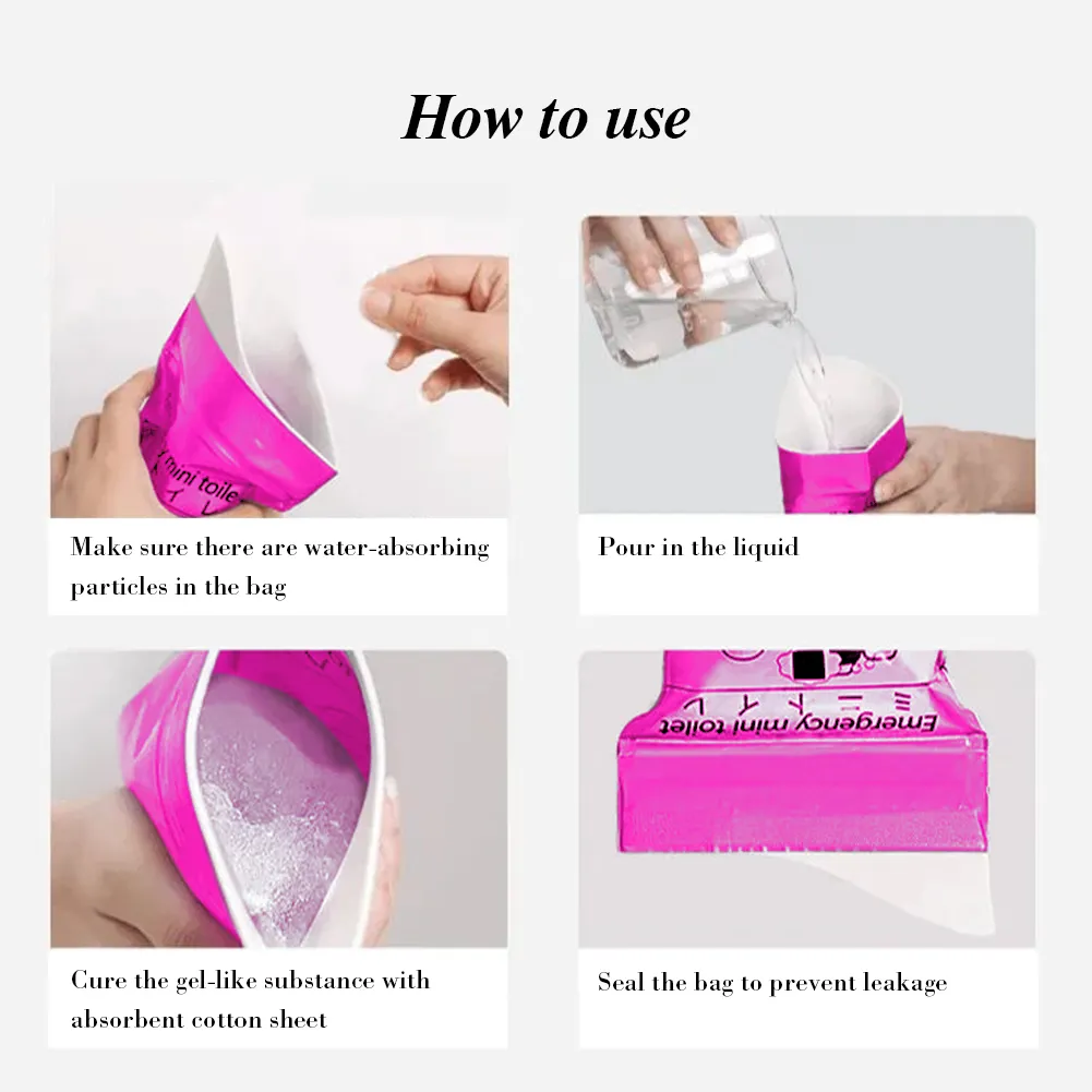 DHgate.com:Portable Travel Mini Toilet Bags [2024] - 700ml Leak-Proof ...
