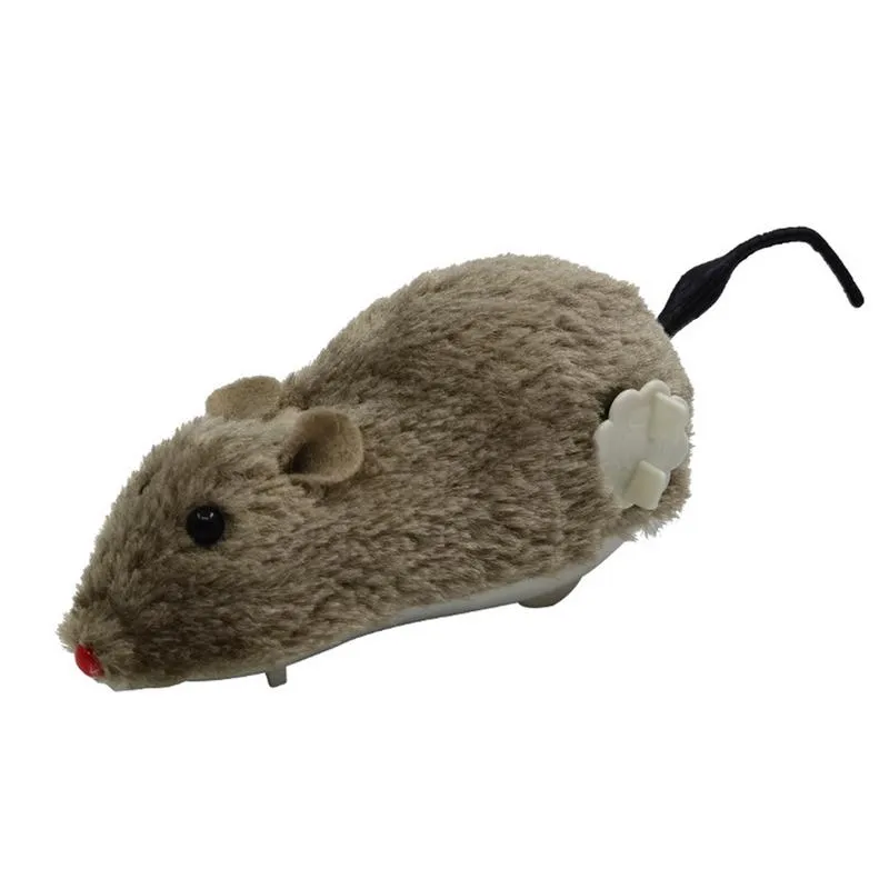 DHgate.com:2024 Interactive Wind-Up Cat Toys - Plush Mice for Indoor ...