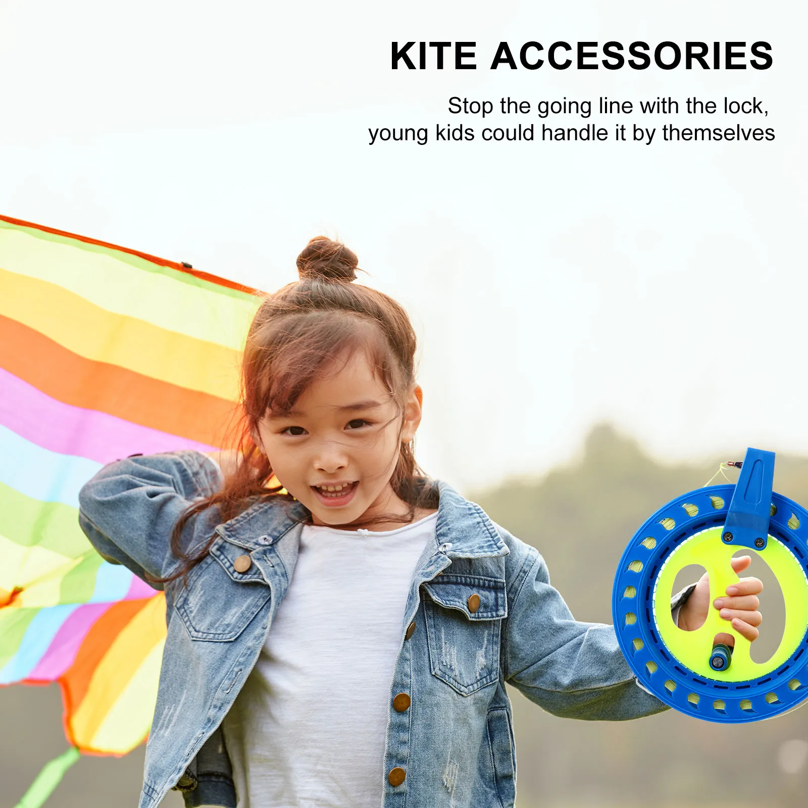 Outdoor Kite Line Winder Plastic Reel Grip Wheel for Twisted String ...
