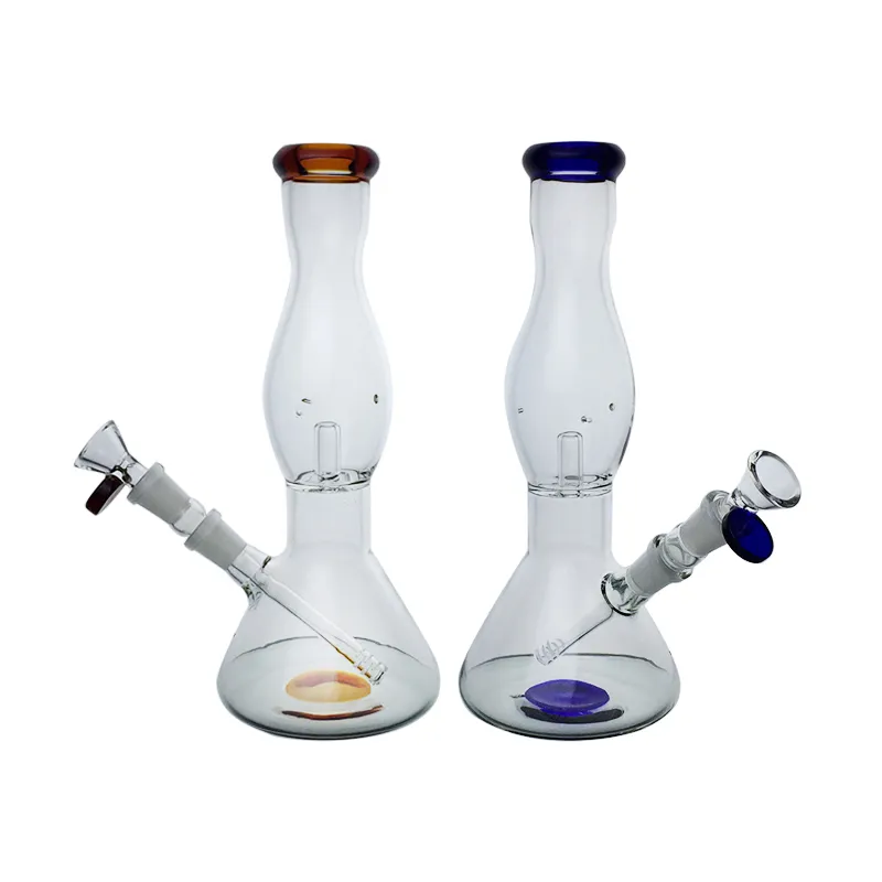 Glass Percolator Bong Beaker Base Bong Pipe Smoking 10'' Cyclone Bong ...
