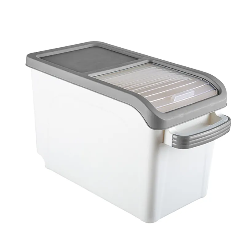Portable 15Kg rice storage container with Flip Lid - Ideal for Grains ...