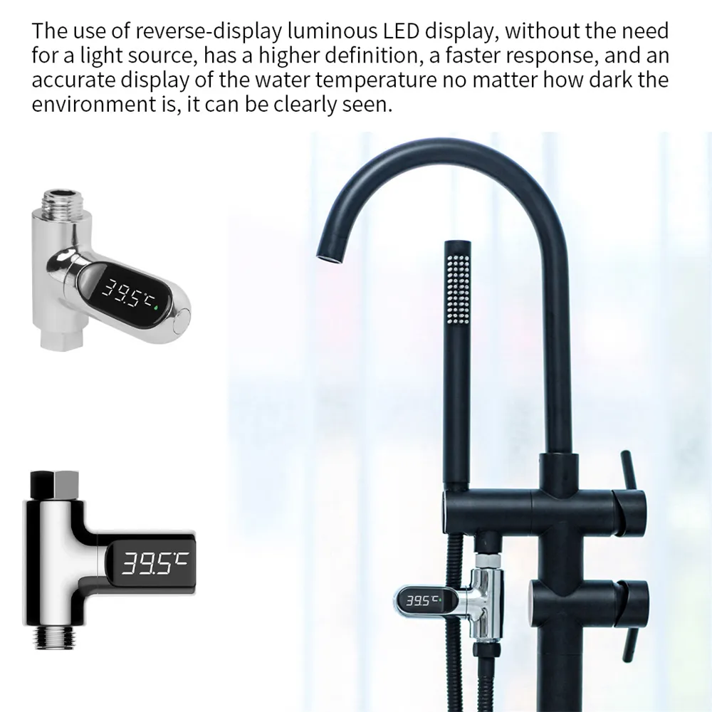 DHgate.com:2-Pack Rotatable LED Digital Shower Thermometer for Baby ...