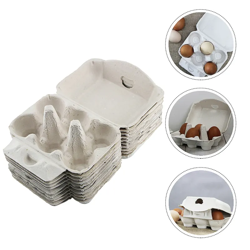 Egg Cartons: 12 Tray Case, Reusable Cardboard Pulp Holder, Paper ...