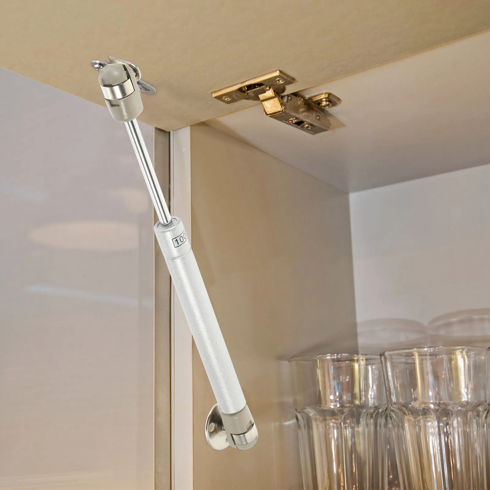 Gas Support Cabinet Hydraulic Rod Pneumatic Door Lower Flip Spring ...