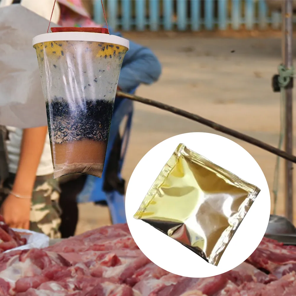 Reusable Fly Killer Net Trap: Transparent Insect Catching Trap For Home ...