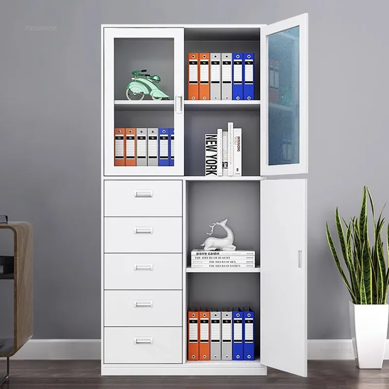 Modern Minimalist Metal File Cabinet for Hospitals and Libraries from ...