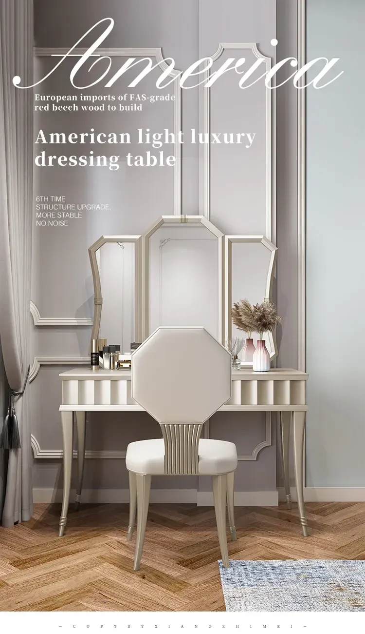 Beech wood dressing table store