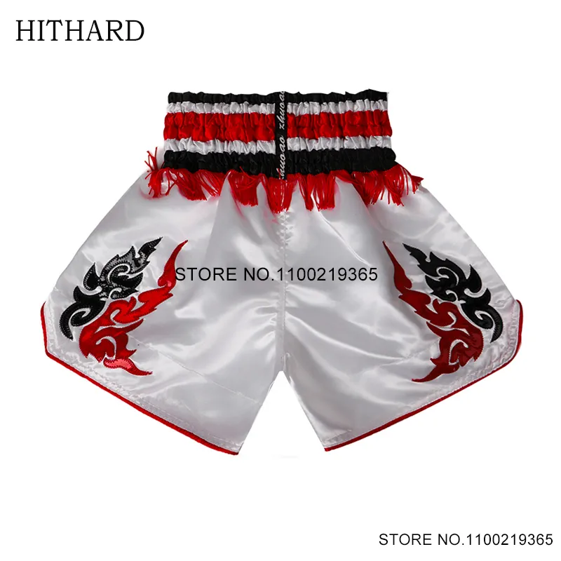 2024 Newest Thai short boxing trunks with Embroidery for Women, Men ...