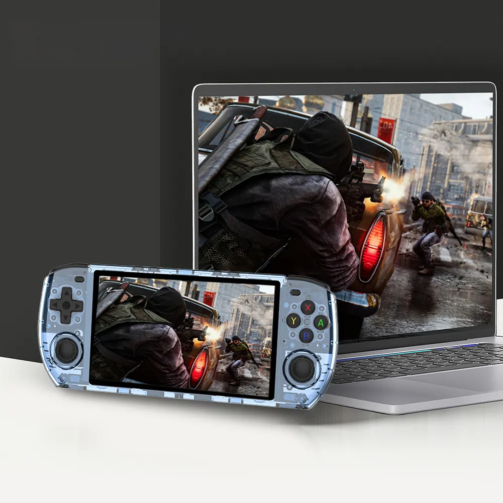 New RGB10 MAX3 Open Source Linux Handheld Game Console with 5.0 IPS ...