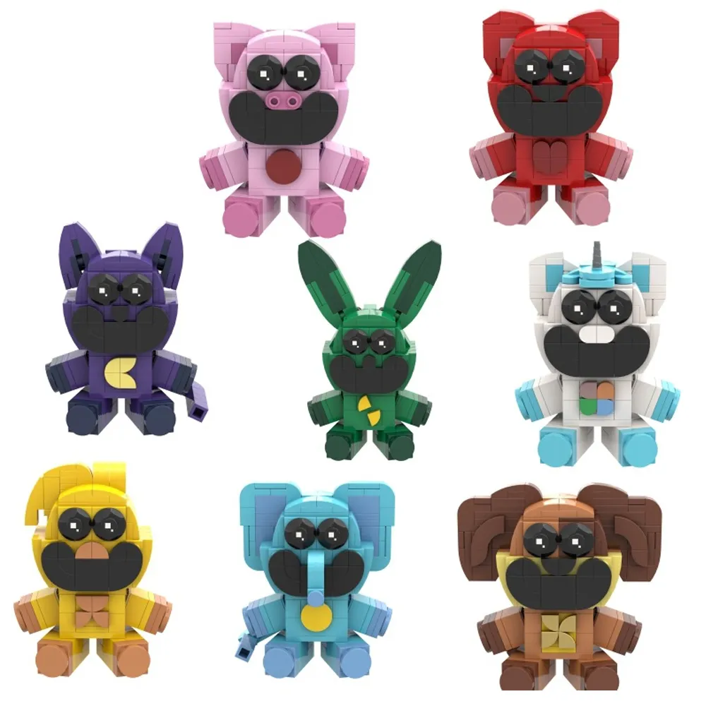 Smile Critters Building Blocks Smiling Critters Dogday And Catnap Block ...