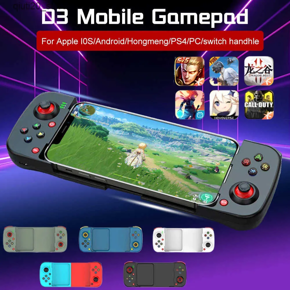 Wireless Mobile Gamepad Joystick for Android/iOS/PC - Portable Gaming ...