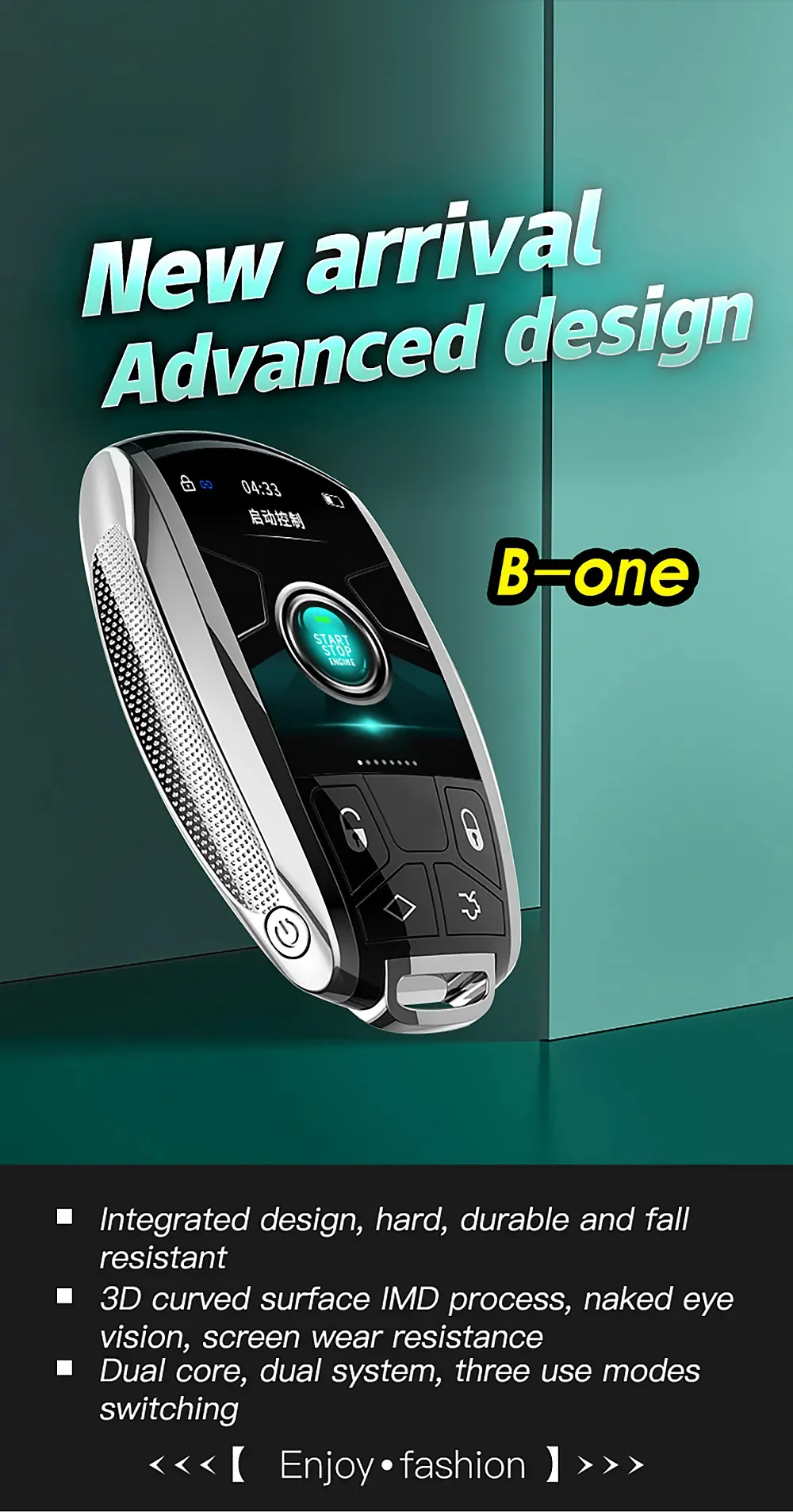 B One Universal Smart Key Fob Remote HD Touch LCD... From Ddmyapr, $139 ...