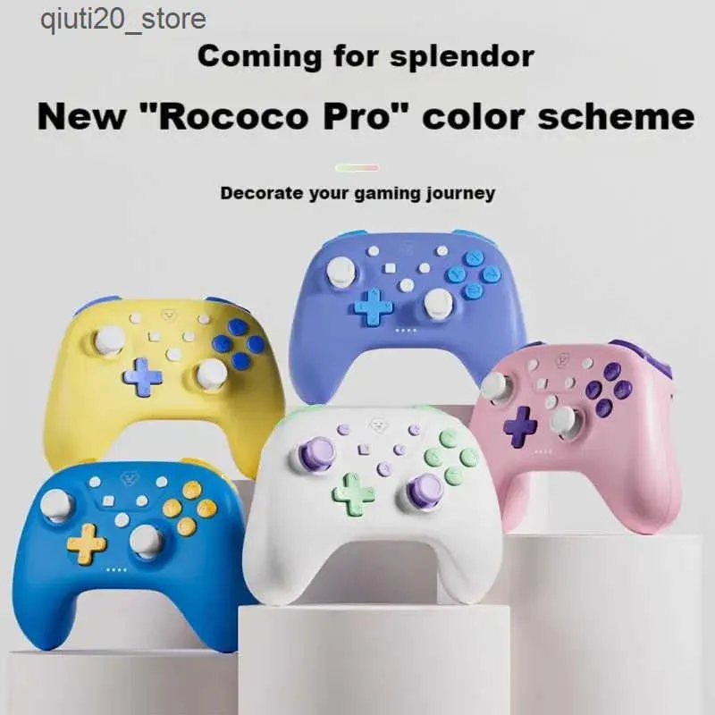 Rococo Style Pro Game Controller - Hall Joystick Switch, Wireless ...